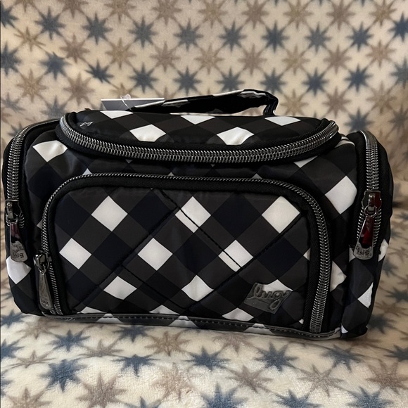 lug | Bags | Lug Gingham Black Trolley Mini | Poshmark